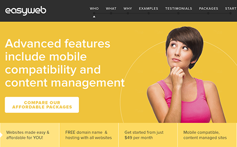 Easyweb - Responsive Website Design - Website Hosting in Sydney